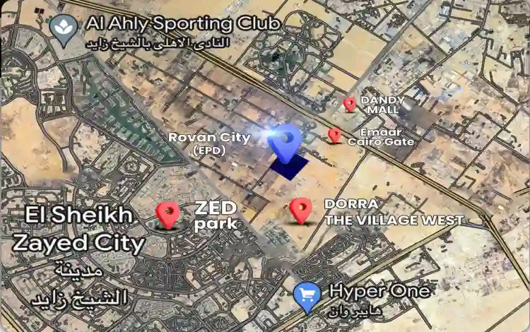 مقدم 5% كمبوند روفان سيتي الشيخ زايد Rovan City Sheikh Zayed