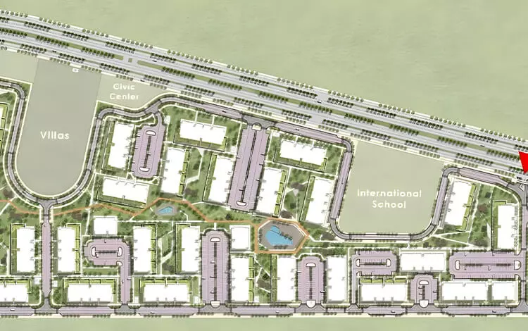 كمبوند ويست فيو ريزيدنس زايد الجديدة Westview Residence بمقدم 10%